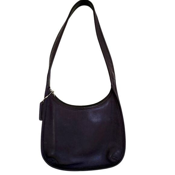 Coach | Bags | Coach Ergo Mini Zip Shoulder Bag Style 920 In Purple Ink ...